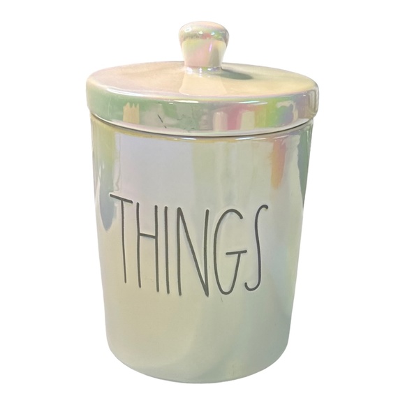 Rae Dunn | Bath | Rae Dunn Things Iridescent Canister | Poshmark